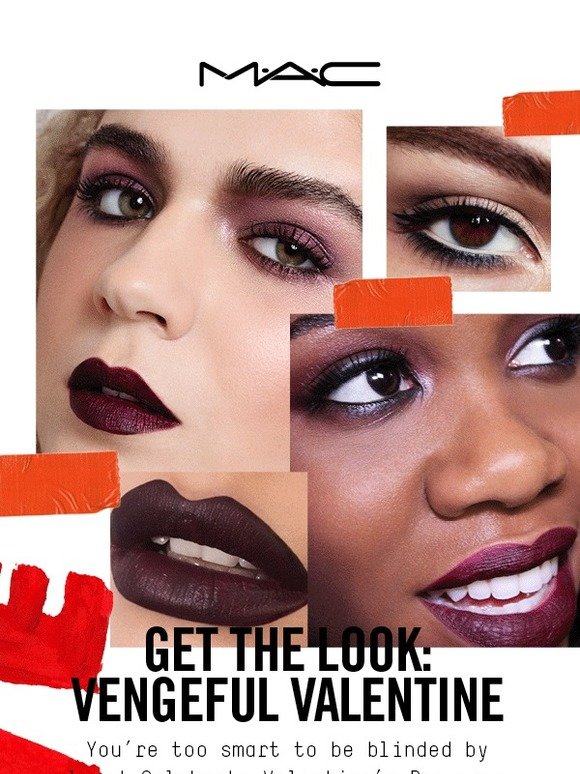 M·A·C: Get the Vengeful Valentine Look for V-day | Milled