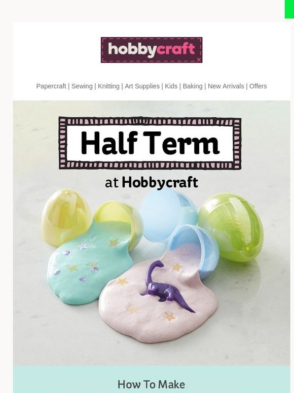 Hobbycraft: It's Slime Making Time! | Milled