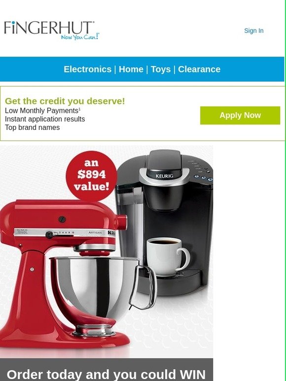 Fingerhut: Fingerhut: Enter to WIN one of three kitchen bundles – an ...