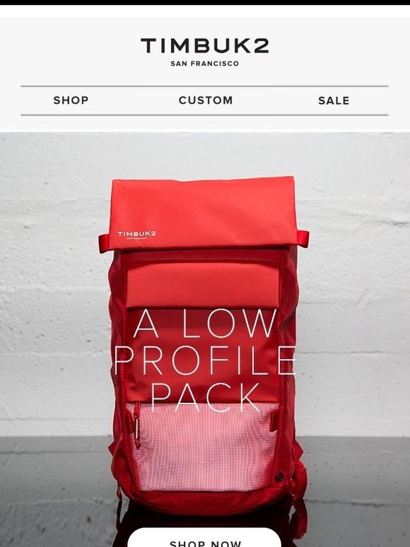 Timbuk2: All-Weather and Full of Tricks. The Robin Backpack. | Milled