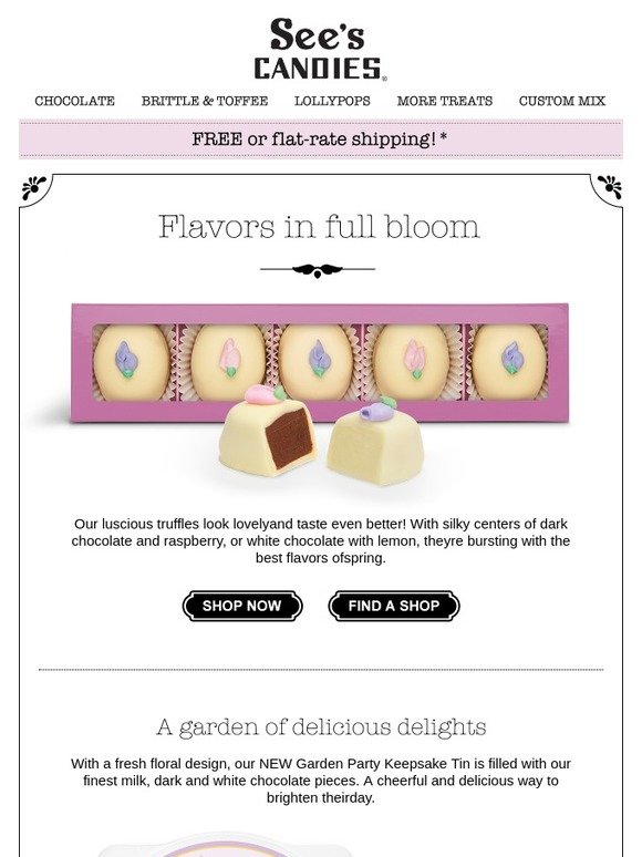 See's Candies: Springtime Truffles have sprung! | Milled