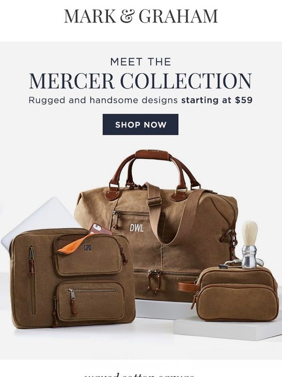Mark and Graham: Introducing the NEW Men’s Mercer Collection From $59 ...