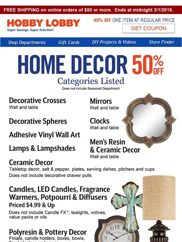 Hobby Lobby: Free Shipping | 70% Off Art Prints & Posters! | Milled
