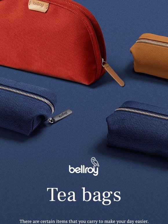 Bellroy: Introducing… all new pouches (in all new colours). | Milled