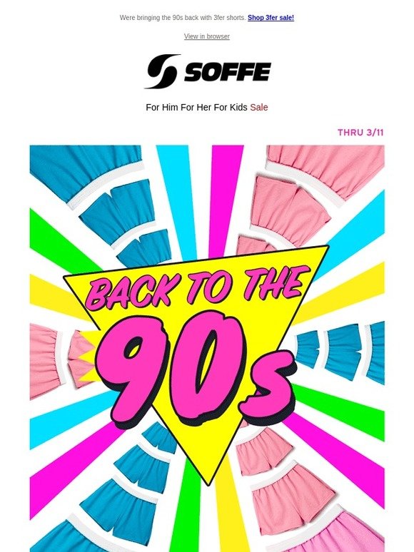 Soffe: The 90s Are Back! | Milled Soffe: The 90s Are Back! | Milled