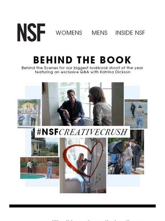 NSF Clothing: Behind the Book: Pre-Spring 18 | Milled