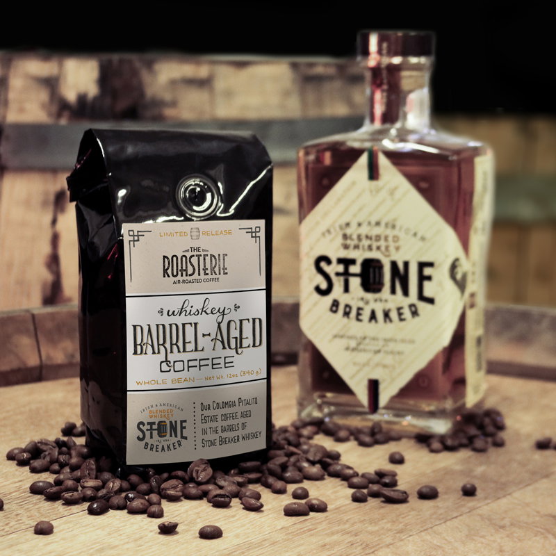 The Roasterie: Whiskey Barrel-Aged Coffee | Milled
