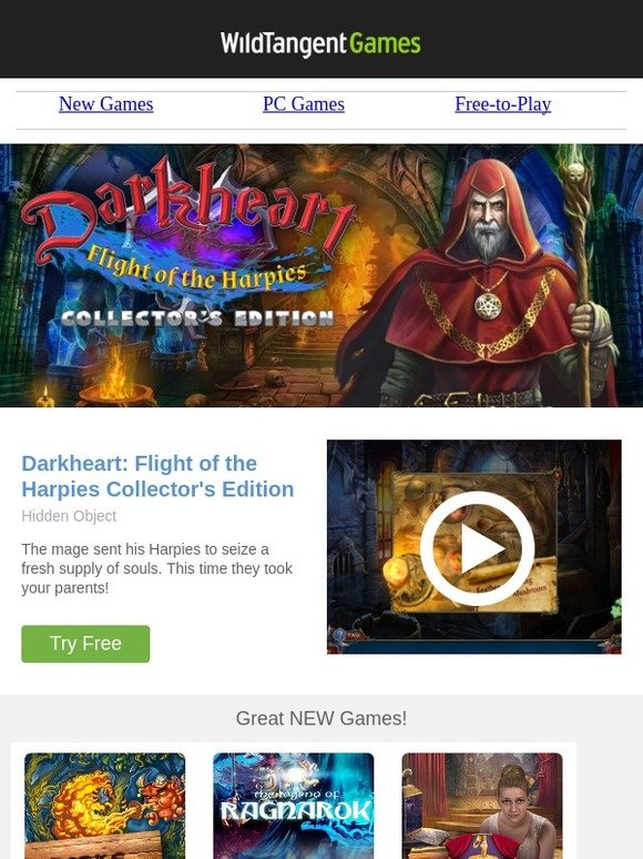 WildTangent Games: Great New Games! | Milled