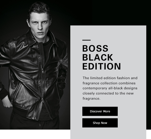 Hugo Boss: Introducing BOSS Black Edition | Milled