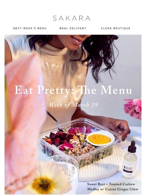 Sakara Life: Next Week's Menu REVEALED: Our bestselling, most ...