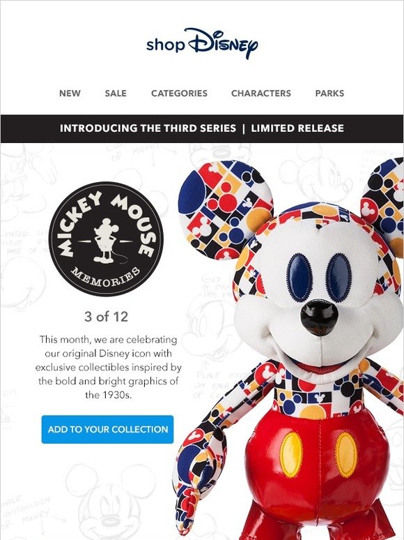 Disney: NEW Mickey Mouse Memories: The '30s Series | Milled