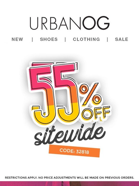 UrbanOG: WHO DIS? Today ONLY! 55% OFF SITEWIDE | Milled
