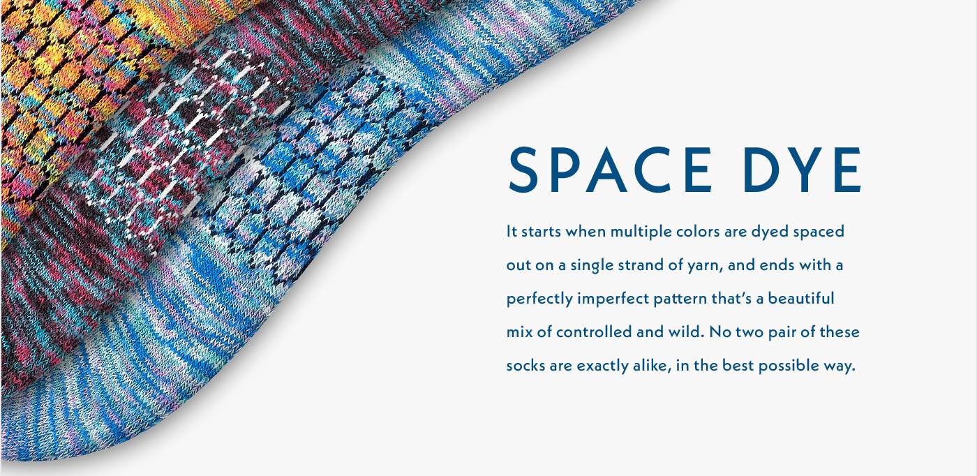 Bombas: It's Called Space Dye... | Milled