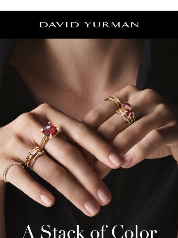 David Yurman: Stackable Rings for Spring | Milled