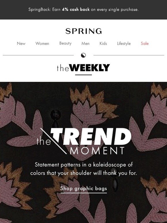 Spring: The bold bag we love for spring + the (real) secret to success ...