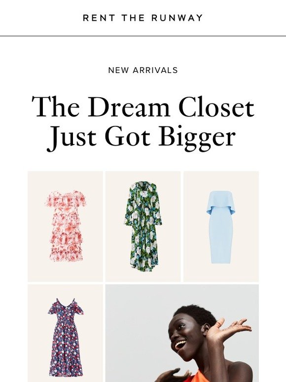 Rent the Runway: Your Monday just got better... | Milled