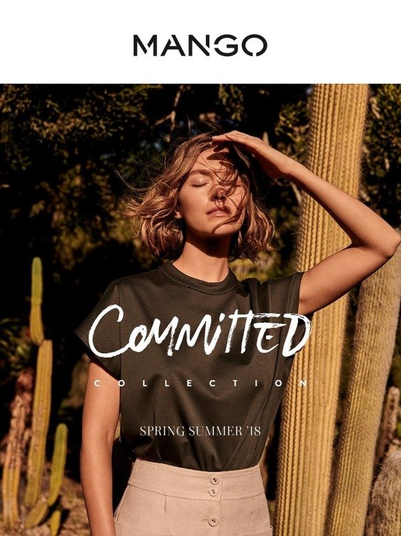 Mango: New campaign: Committed Collection SS’18 | Milled