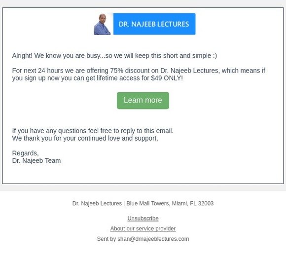 Dr. Najeeb: Welcome to Dr. Najeeb Lectures. | Milled