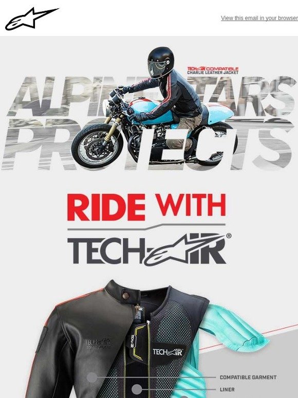 Alpinestars: Protect Yourself with the Tech-Air Airbag System | Milled