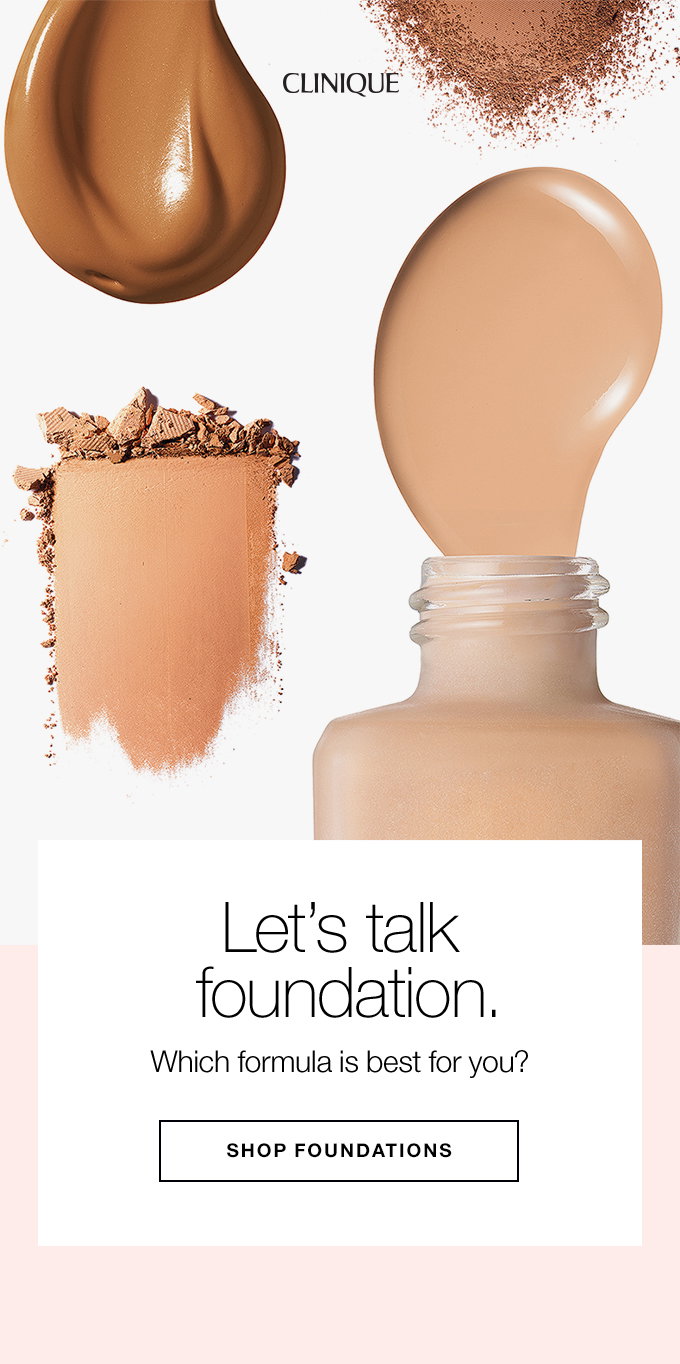 Clinique: Foundation 101. Pick 6 FREE minis + full size with purchase ...