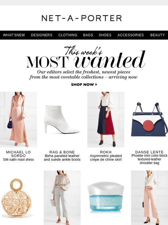 Net-A-Porter: 12 new pieces that will instantly update your closet | Milled