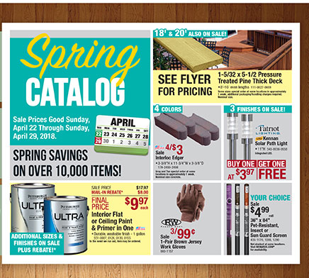 Menards: Even More Savings From Our Spring Catalog | Milled