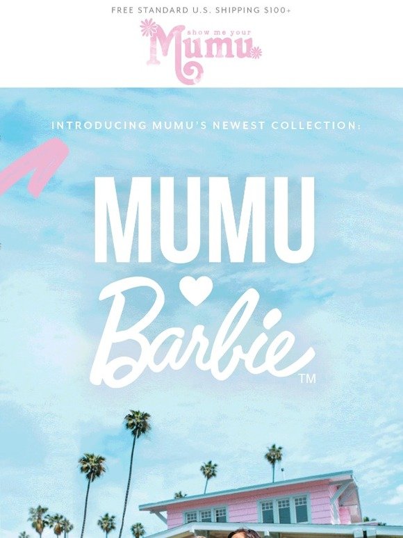 Show Me Your Mumu: Secret's out-- Our MumuxBarbie Collab is here and we ...