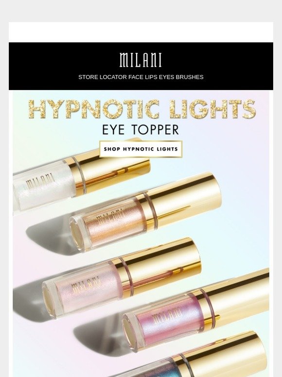 Milani Cosmetics: LIMITED EDITION EYE TOPPERS ALMOST GONE! | Milled