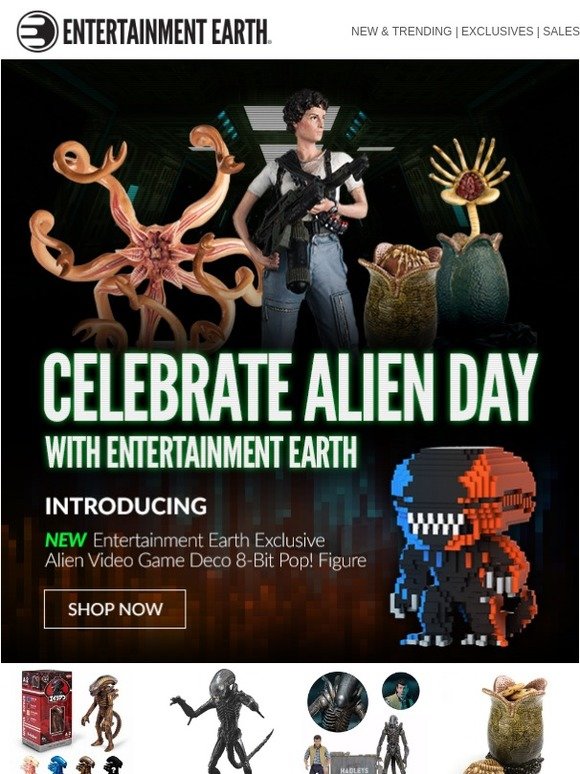 Entertainment Earth: Entertainment Earth Exclusive! New Alien Video ...