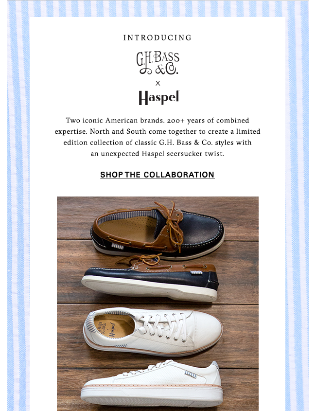 G.H. Bass: Introducing The G.H. Bass & Co. x Haspel Capsule Collection ...