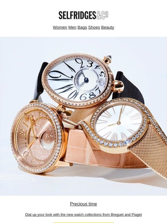 Selfridges: Our finest watch and jewellery collections | Milled