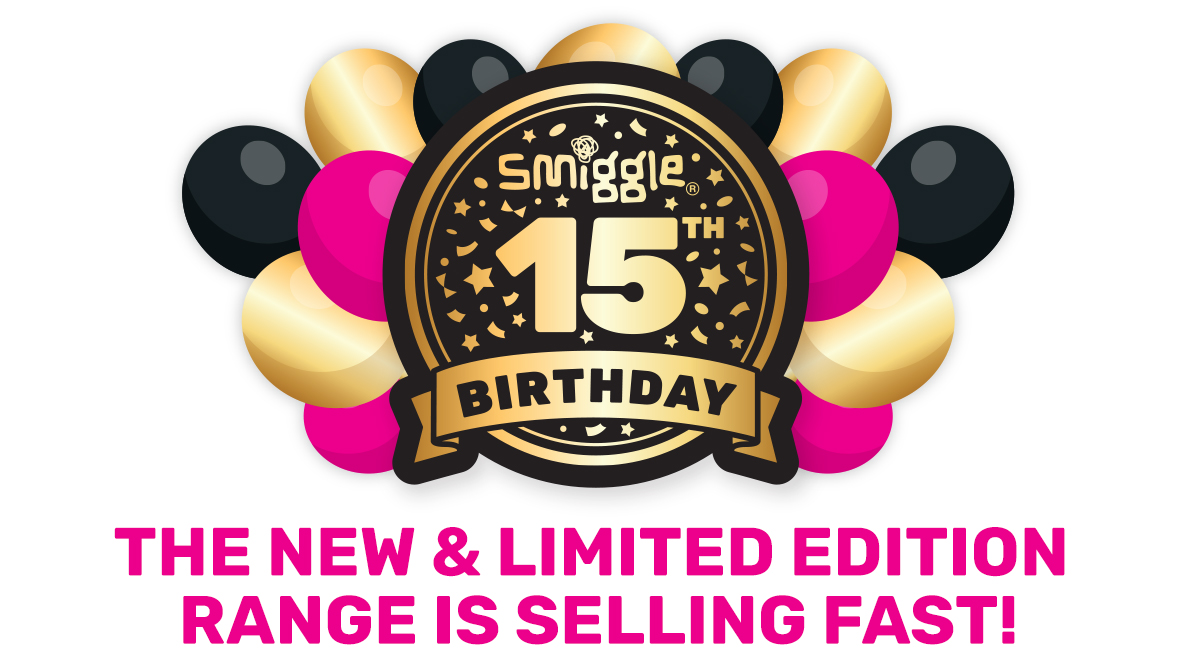 Smiggle: 🌟 Go for gold in our limited edition birthday collection! | Milled