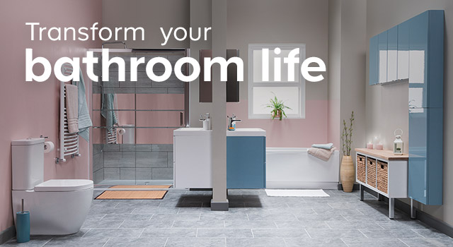 B&Q: Transform your bathroom life >>> | Milled