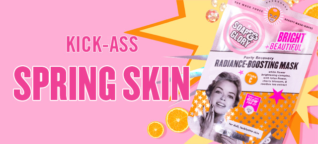 Soap & Glory: Your Saving Face: Must-Have Masks for Spring | Milled
