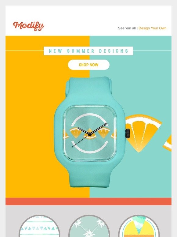 Modify Watches: Summer Collection Now Available! | Milled