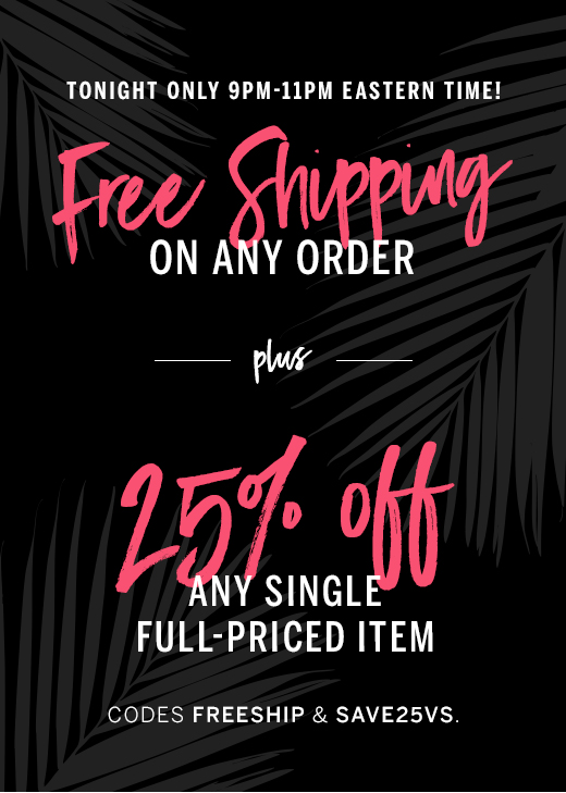 Victoria's Secret: 2 hours. 2 deals. TONIGHT ONLY. | Milled