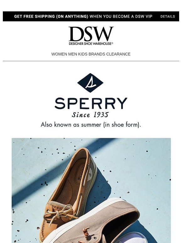 DSW: Inside: Summer in shoe form. | Milled