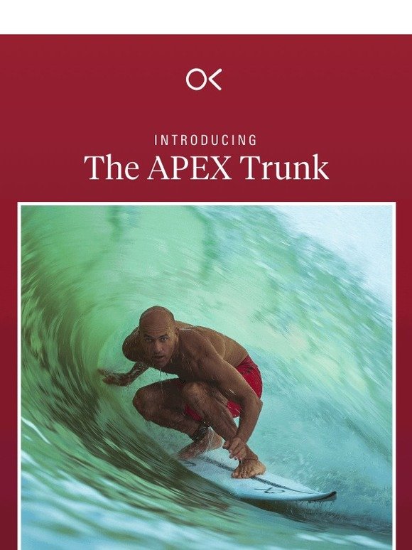 Outerknown: INTRODUCING THE APEX TRUNK | Milled