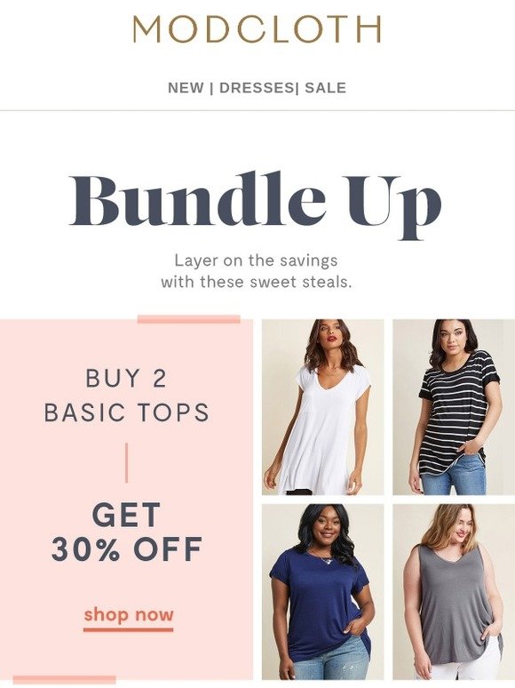 Modcloth: Double up on ‘deal-ight.’ | Milled