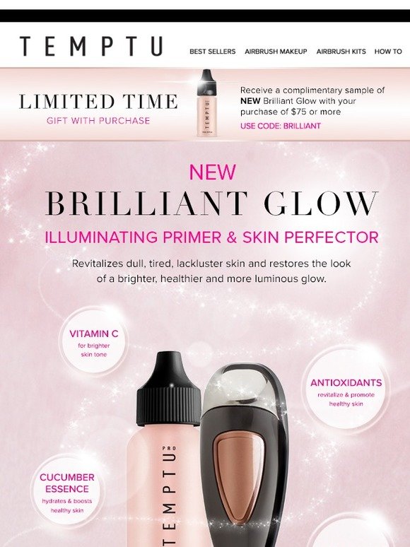 Temptu: Your New Glow-To Has Arrived... Introducing Brilliant Glow ...