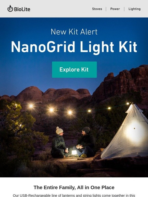 BioLite: Introducing the NanoGrid Light Kit. | Milled