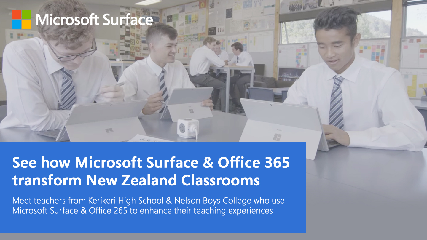 PB Tech: See how Kiwi classrooms are transforming with Microsoft ...