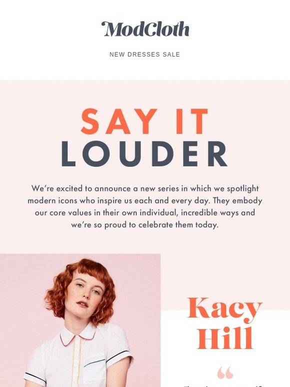 Modcloth: Meet our muses. | Milled