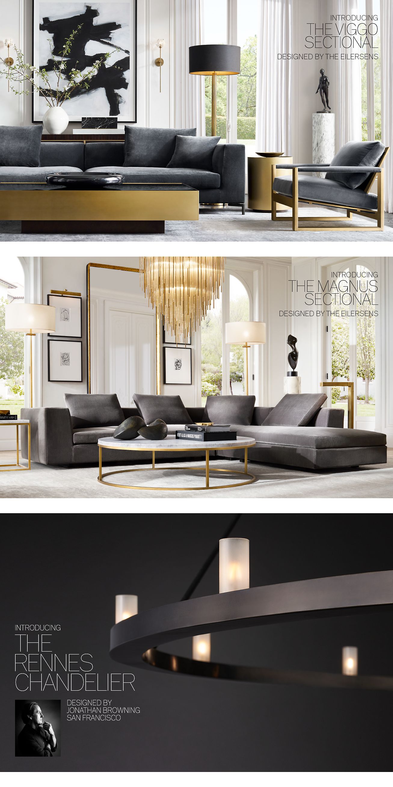 Restoration Hardware: RH Modern. Introducing the Spring 2018 Source ...