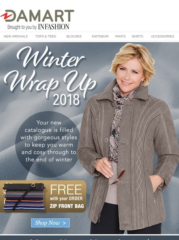 Damart: Winter Wrap Up | NEW Catalogue Out Now! | Milled
