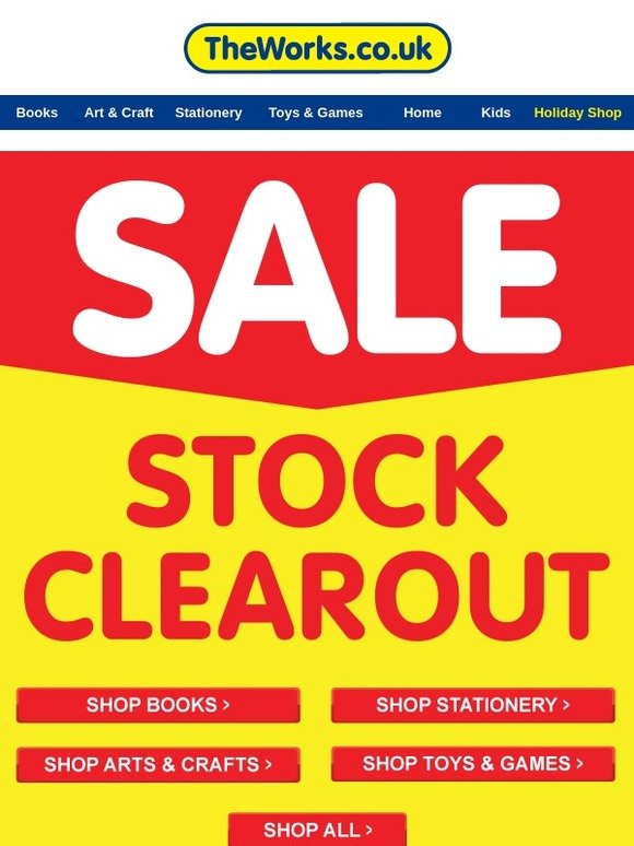 The Works: Ready, Set, SALE! | Milled