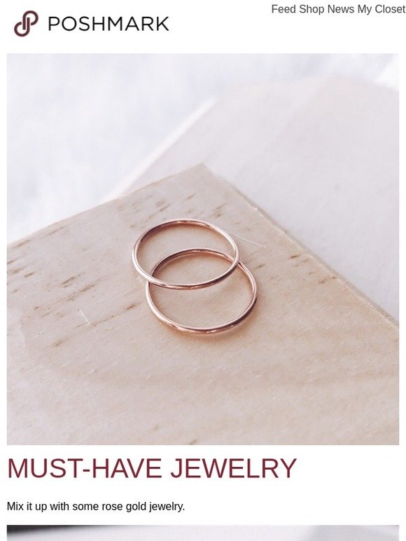 Poshmark: Rose gold everything | Milled