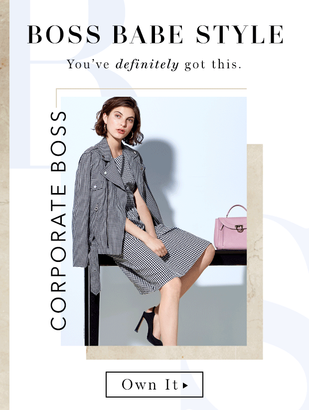 Rue La La: Calling all boss babes... wear THIS. | Milled