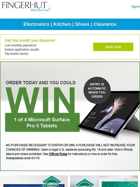 Fingerhut: Fingerhut: What would you do with a new MS Surface Pro 5 ...