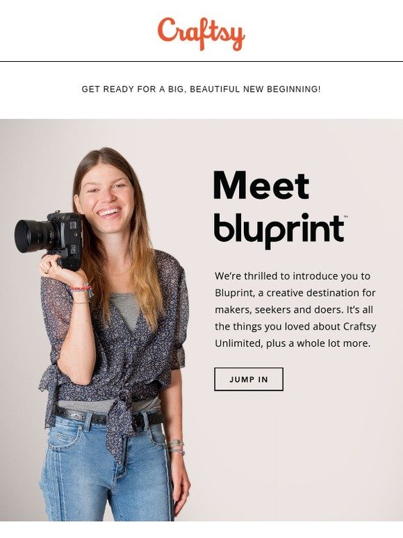 Craftsy: Introducing Bluprint | Milled